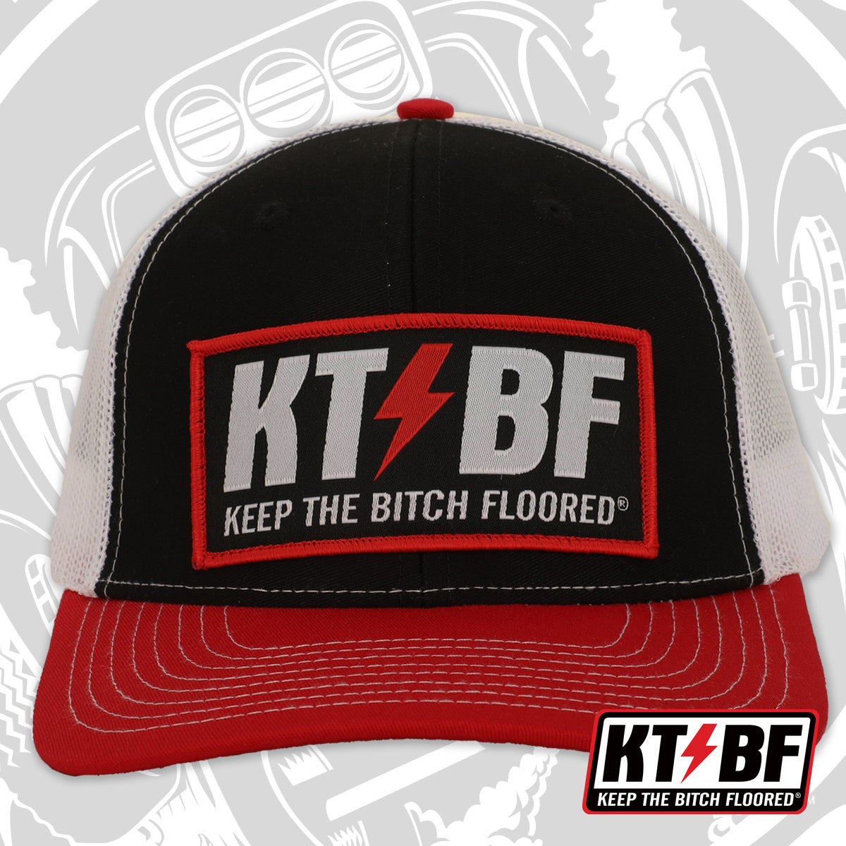 KTBF MOTOR CO." Snapbacks | Black, Blue, Red & Gray – KTBF® | Keep The ...