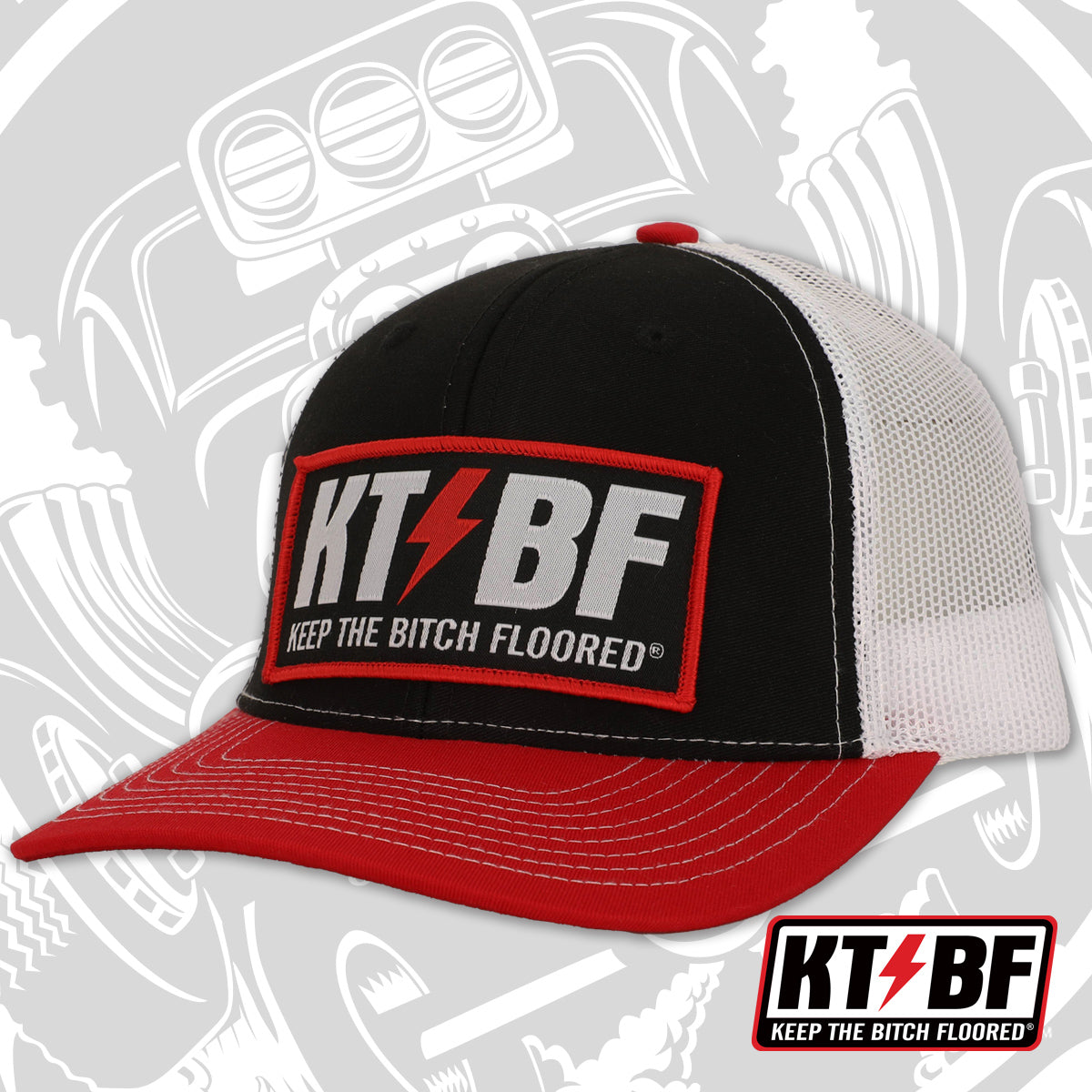 KTBF MOTOR CO." Snapbacks | Black, Blue, Red & Gray – KTBF® | Keep The ...