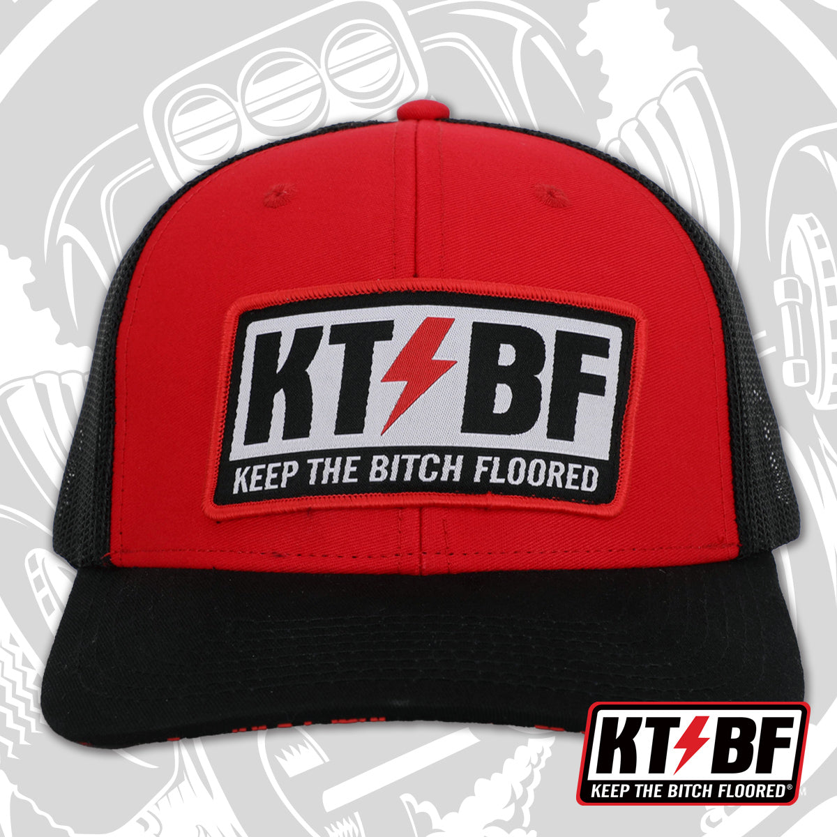 KTBF "Shield" Snapback – KTBF™ | Keep The Bitch Floored® | Fuel It ...